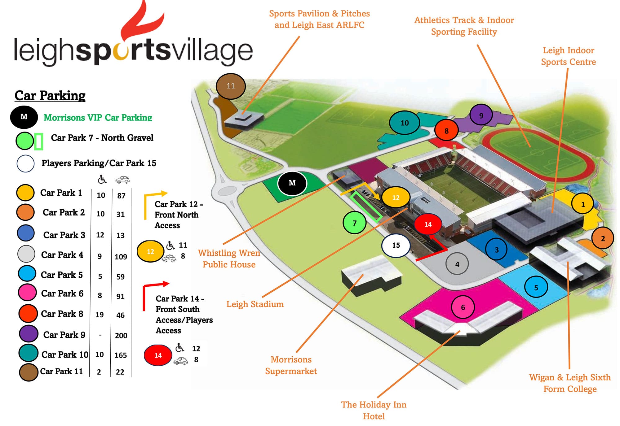 Plan Your Visit | Leigh Sports Village
